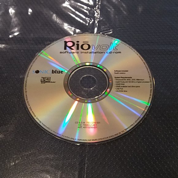 Riovolt | Other | Riovolt Software Installation Cdrom For Rio Volt | Poshmark